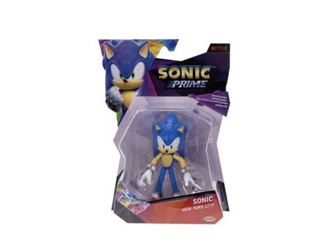Sonic The Hedgehog Sonic Prime Netflix Sonic 13cm Figure New Yoke City