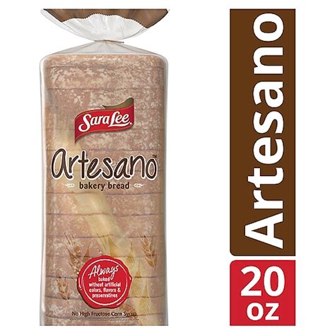Sara Lee Artesano The Original Bakery Bread 1 Lb 4 Oz