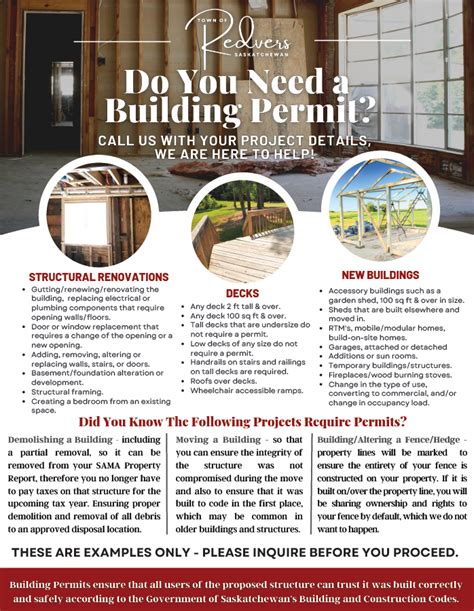 Do You Need A Building Permit Redvers Saskatchewan