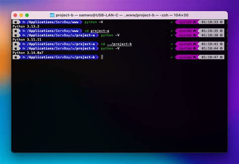 使用 Servbay 进行 Python 开发 Servbay 支持中心