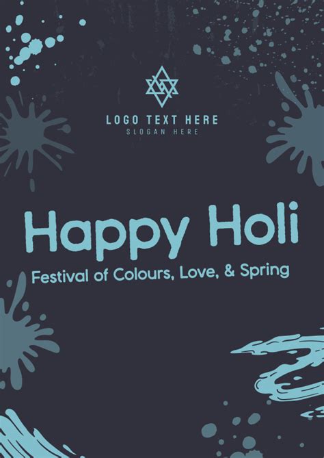 Holi Celebration Letterhead Brandcrowd Letterhead Maker
