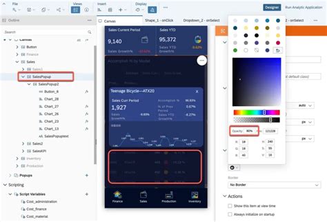 Design A Dedicated Mobile Dashboard By Using Sac Analytics Designer