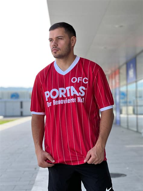 Kickers Offenbach Heim Trikot Home 19871988 Retro Jersey Vintage Shirt