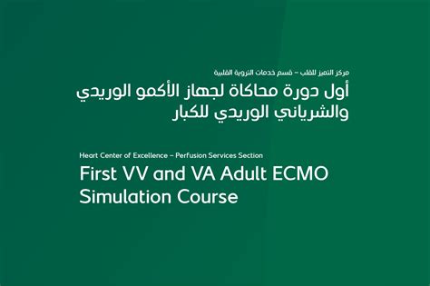 First Vv And Va Adult Ecmo Simulation Course