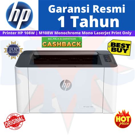 Jual Printer Hp 108a M108a Laserjet Monochrome Mono Print Only