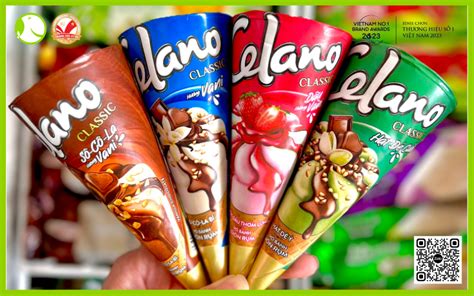 Kem ốc Quế Dâu Celano Cây 66g