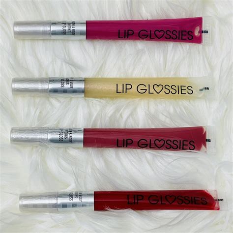 Lot Of 4 Bath And Body Works Lip Glossies In Timeless Rouge Flawless