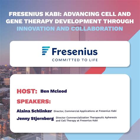 Fresenius Kabi On Scalable Cell Therapy Manufacturing At Tv Insights