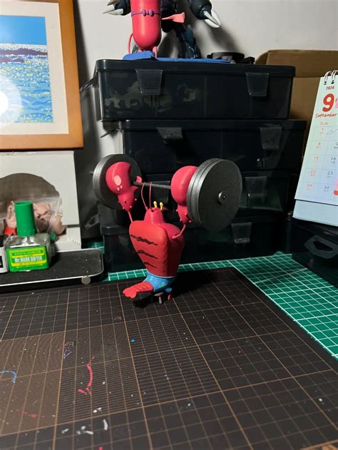 Spongebob 海绵宝宝虾霸拼装手办 来自 Cc Makerworld