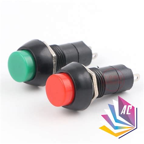 Mini Push Button Momentary Onoff Switch Electrical Switches Shopee Malaysia