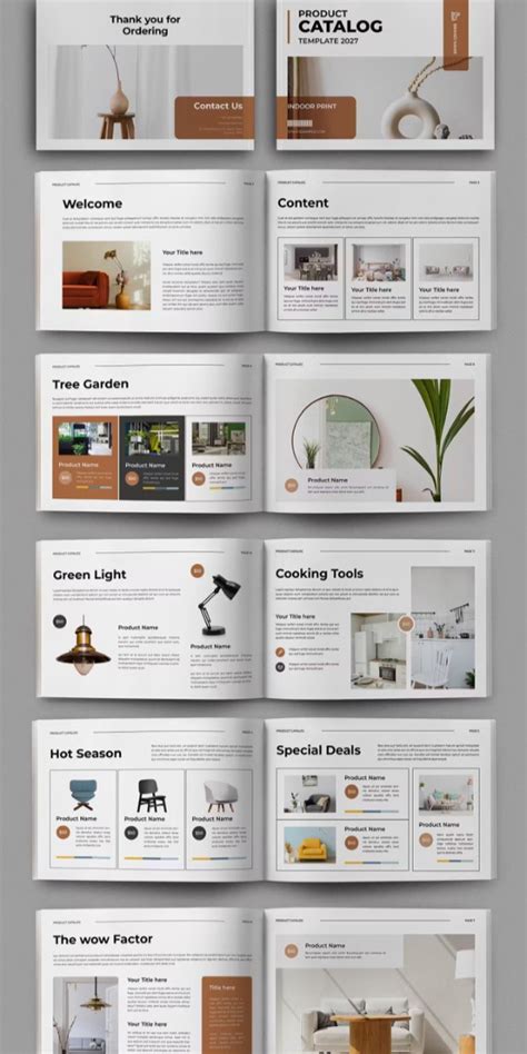Minimal Catalog Modern Product Catalog Design Product Brochure