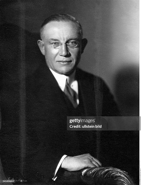Carl Bergmann1874 1935bankier Dredner Bank Dporträt Als News Photo Getty Images