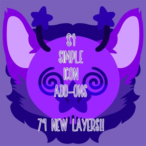 Simple Icon Base Add Ons By Kittiebases On Deviantart