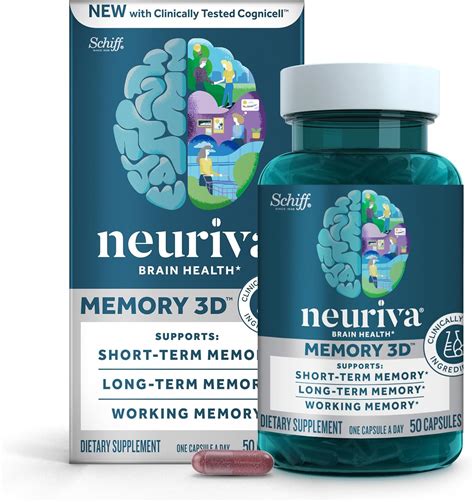 Neuriva Memory 3d Brain Supplement Decaffeinated