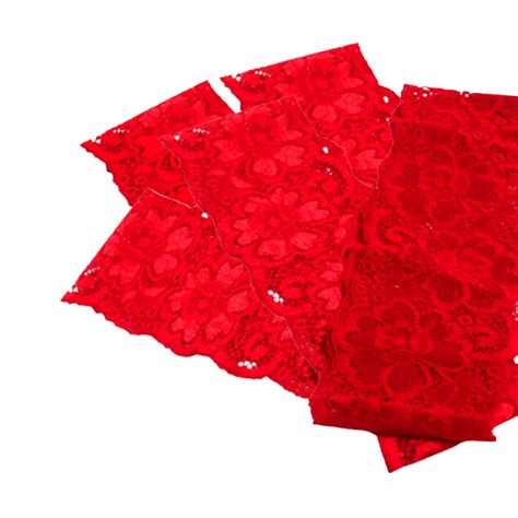 Pack 5 Unidades De Lazos Para Ojos Rojo Sexitive Ts Mayorista