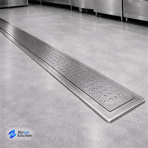 Perforated Gutter Dengan Frame Solusi Drainase Dapur Modern