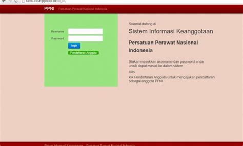 Simk Ppni Dan Sikap Ptgmi Panduan Login Dan Bayar Iuran Id
