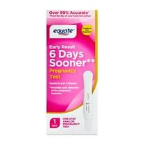 Equate Pregnancy Test Strips 6 Days Sooner 50 Count