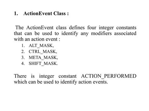 Ajp Event Classespptx