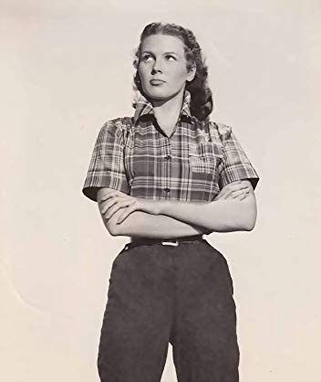 Susan Morrow In The Blazing Forest 1952 Old Hollywood Glamour