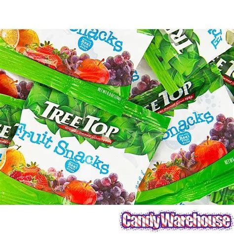 Tree Top All Natural Fruit Snacks Candy Packets 80 Piece Box Candy Store