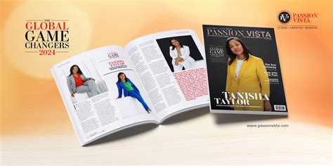 Tanisha Taylor Passion Vista Magazine