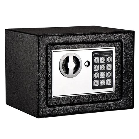 Inbox Zero 1pc Electronic Password Safe Box Battery Powered Iron