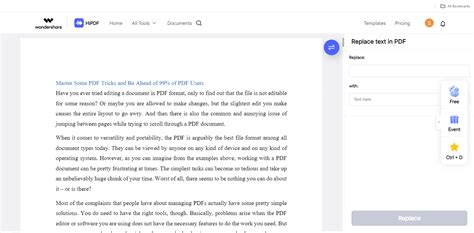 how to find and replace text in pdf while preserving formatting pdf
