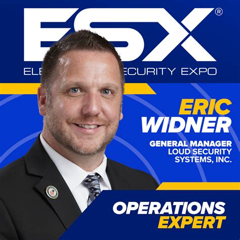 2025 Esx Speaker Eric Widner