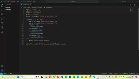 Video How To Create A Simple Calculator With Codsoft Shaik Khaja Afrid Ali Posted On The
