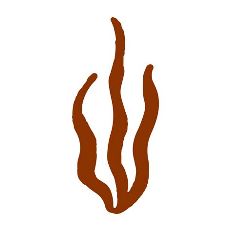 Gräs I Minimalistisk Boho Och årgång Hand Dragen Illustration För