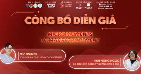 Công Bố Diễn Giả Webinar “micro Moments To Macro Movement” Bởi Clb