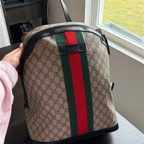 Gucci Bags Gucci Gg Supreme Canvas Backpack Poshmark