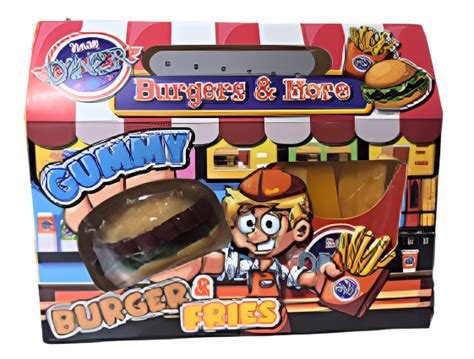 Gummy Burger 140g Toms Confectionery Warehouse