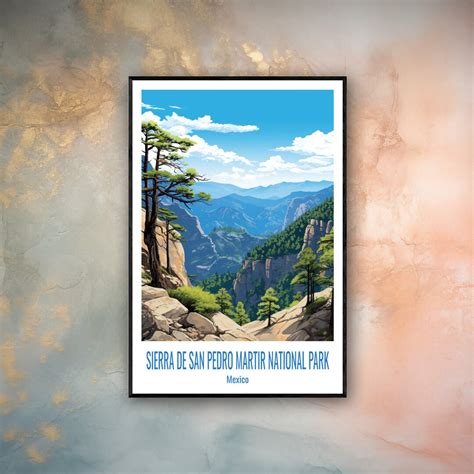 Sierra De San Pedro Martir National Park Poster Sierra De San Etsy