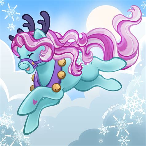 Minty Mlp December Ych By Sparkytopia On Deviantart