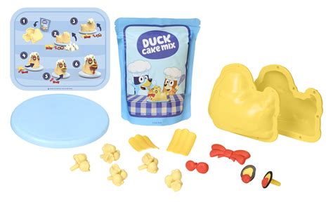 Little Tikes Creative Chefs Bluey Duck Cake Kit With Make It Mix Play