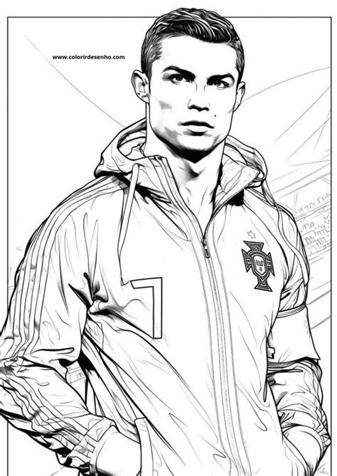 Free Printables Cristiano Ronaldo Coloring Pages In 2025 Coloring