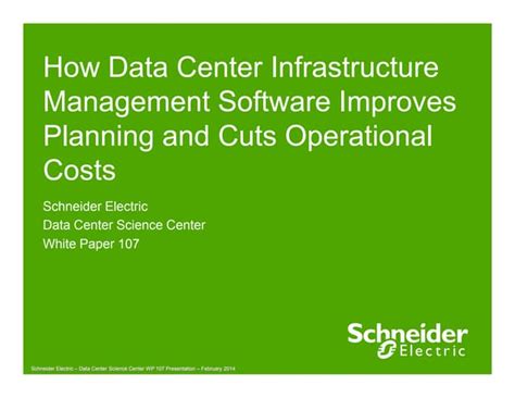 How Data Center Infrastructure Management Software Improves Planning And Cuts Operational Costs