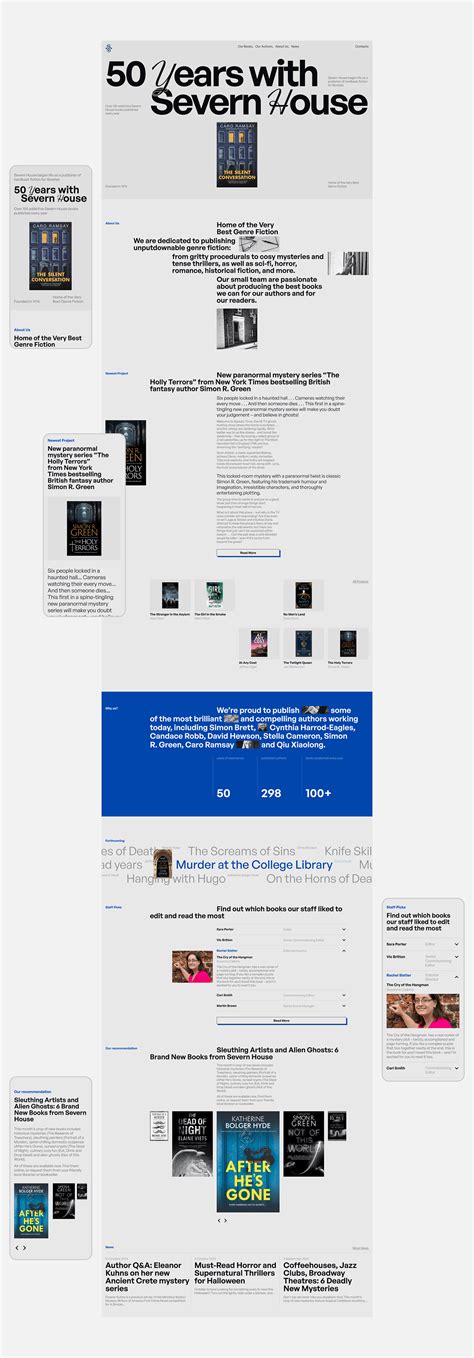 Severn House Corporate Redesign Behance