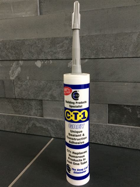 Ct1 Silicone Adhesive Grey Berwyn Slate