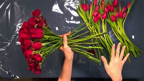 핸드 타이드 부케를 위한 스파이럴 테크닉 완벽하게 배우기 12년 경력 뉴욕 플로리스트 김빈나 Learning From Your Home Youtube