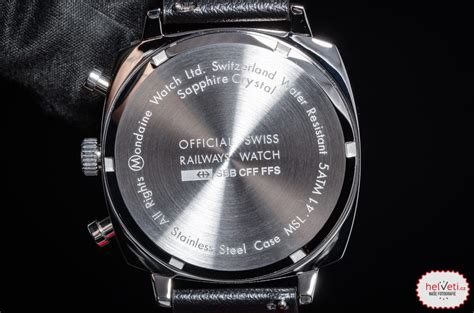 Mondaine Squar Chrono Msl 41410 Lbv Set Helveti Eu
