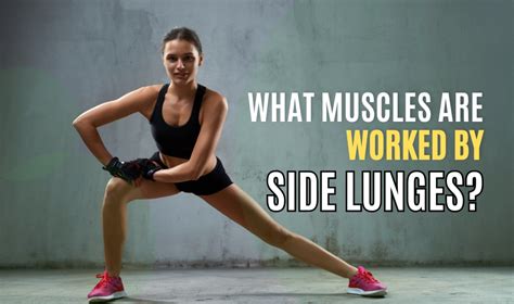 Lunges Muscles Worked Diagram