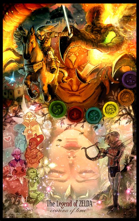 Featured Fanart 3dss Zelda Oot Zelda Dungeon