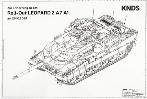 Knds Deutschland Apresenta Tanque Leopard 2a7a1 Com Sistema De Proteção