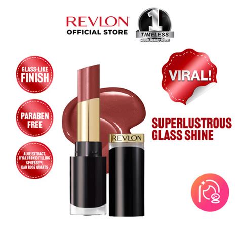Jual Revlon Super Lustrous Glass Shine Lipstick Super Glossy
