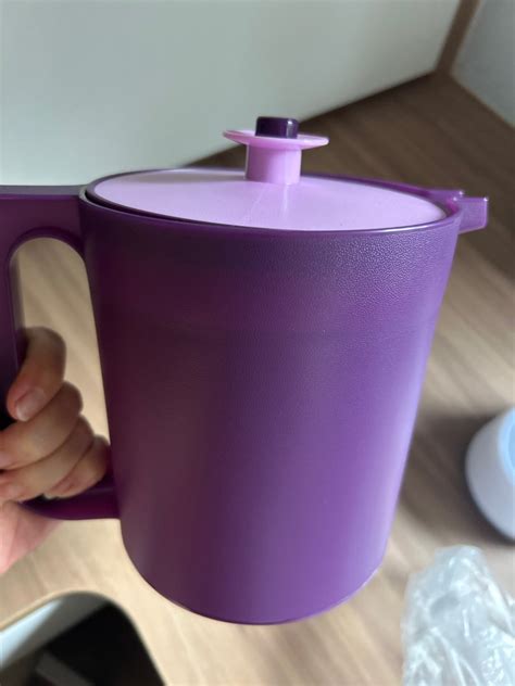 Tupperware Purple Plastic Pitcher With Lid Furniture And Home Living