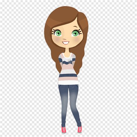 Animated Girl Standing