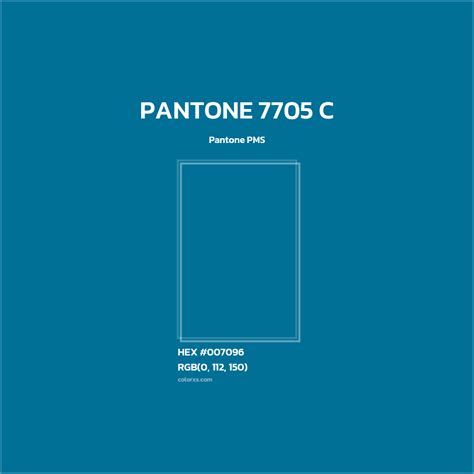 Pantone 7705 C Complementary Or Opposite Color Name And Code 007096